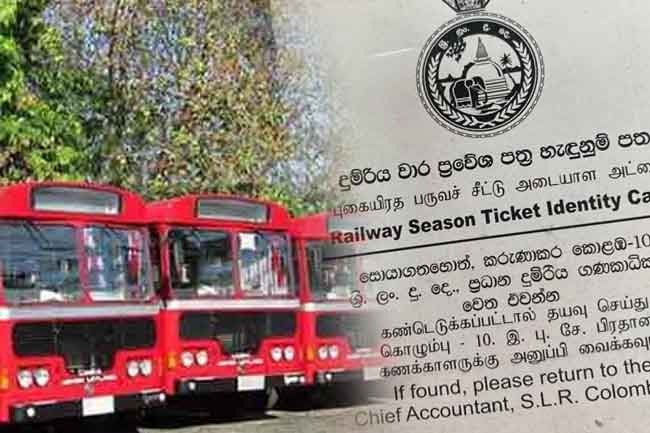 Train season tickets valid on SLTB buses amid disaster situation - The ...
